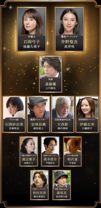 松本清張ドラマ【顔】キャストと相関図！2024年に武井咲×後藤久美子で実写化！ | 【dorama9】