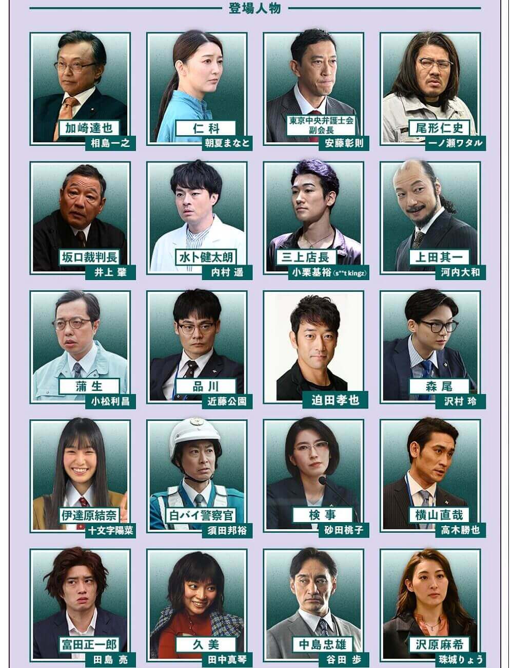 『アンチヒーロー』迫田孝也が真犯人？江越役でキーパーソンか？ | 【dorama9】