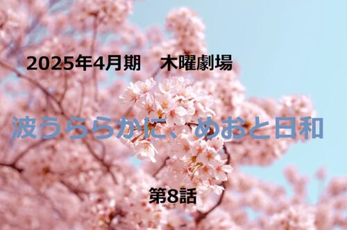 【波うららかに、めおと日和】8話の感想！あの2人がお見合いで急接近？ | dorama9